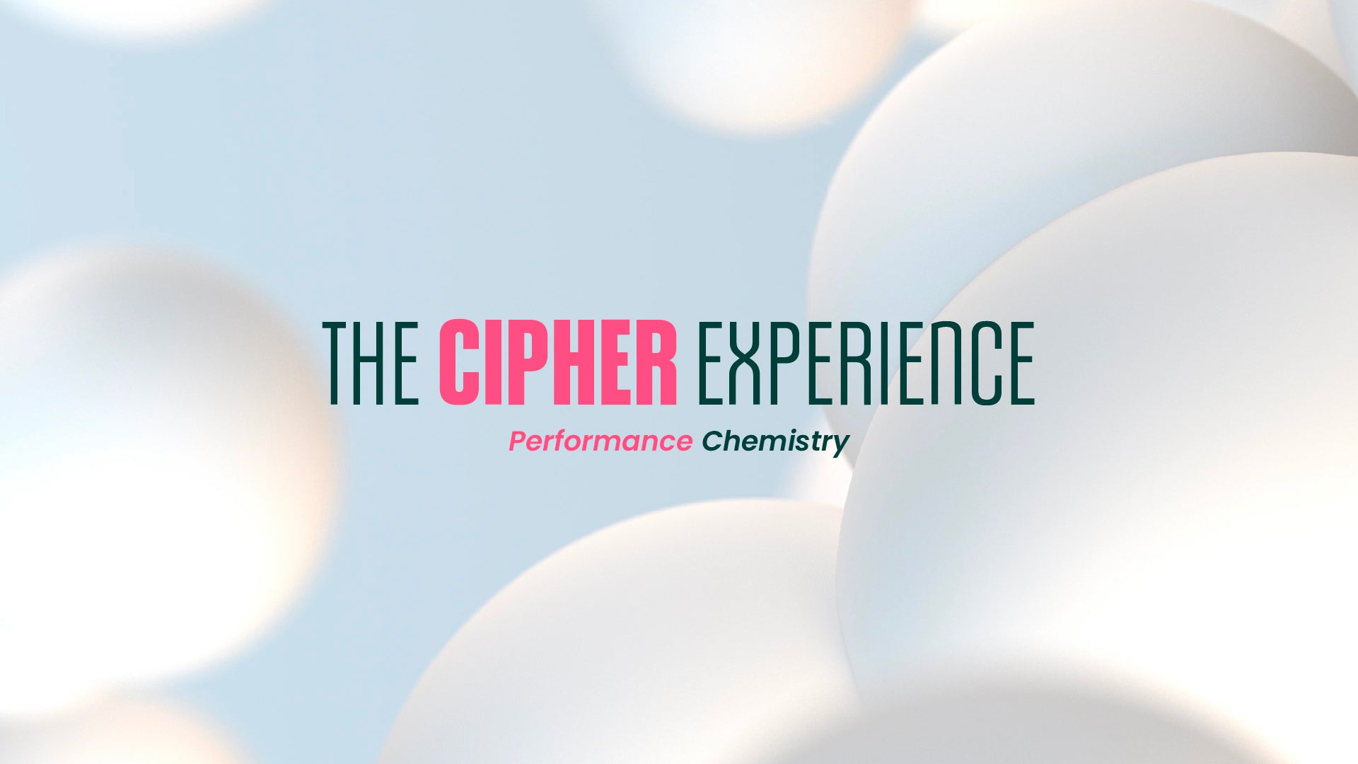 Cipher | Performance Cleaning, Refresh & Hygiene Products